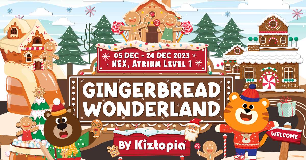 Gingerbread Wonderland ที่ NEX สิงคโปร์ - Klook ประเทศไทย